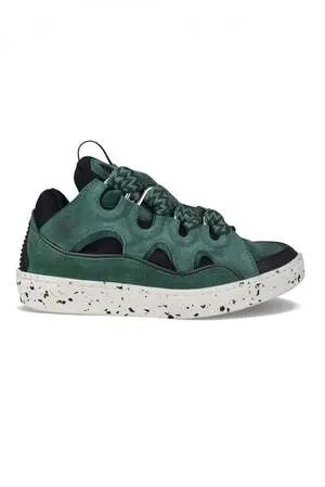 LANVIN Curb Sneakers - Green
