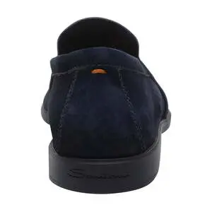 Santoni Malibu Suede Loafers - Blue