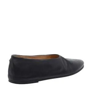 Marsèll Coltellaccio Leather Effect Flats - Black