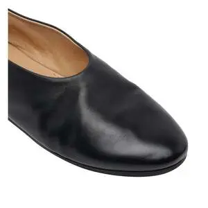 Marsèll Coltellaccio Leather Effect Flats - Black