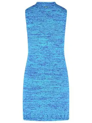 JW Anderson Space Dye' Cotton Blend Dress - Blue