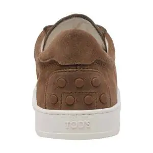 TOD'S Suede Lace-up Sneakers - Brown