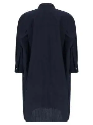 Loewe Draped Balloon Silhouette Mini Dress