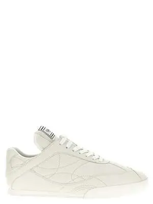 Chloé Kick Leather Sneakers With Logo Detail