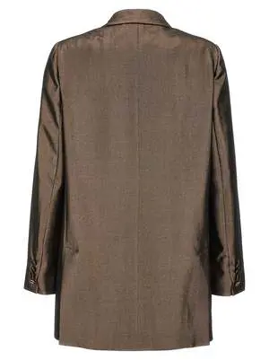 Max Mara Edro Lamé Blazer Jacket