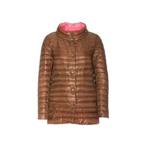 Herno HERNO Ultralight Down Coat With Goose Down And Feather Padding Brown