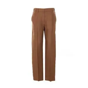 Brunello Cucinelli Straight-leg Trousers - Brown