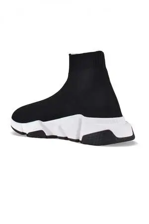 Balenciaga Speed Lt Graffiti Sneakers - Black