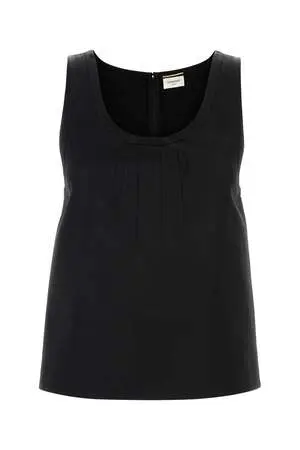 Saint Laurent Satin Top