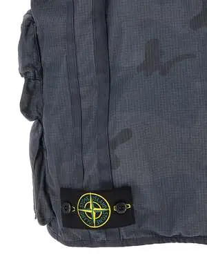 Stone Island Camouflage Print Utility Vest