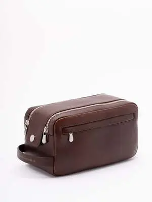 Brunello Cucinelli Beauty Case With Double Zipper - Multicolor
