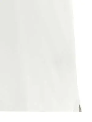 Brunello Cucinelli Short Sleeve Polo Shirt With Logo - Multicolor