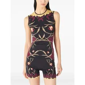MARINE SERRE Sleeveless Printed Top