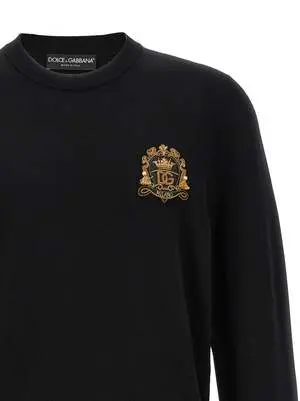 Dolce & Gabbana Coat Of Arms" Virgin Wool Sweater
