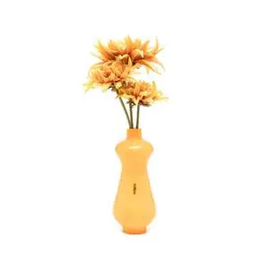 Vase Fifteen Sunflowers