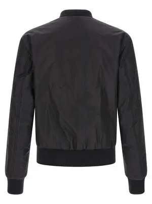 Dolce & Gabbana Logo Plaque Bomber Jacket