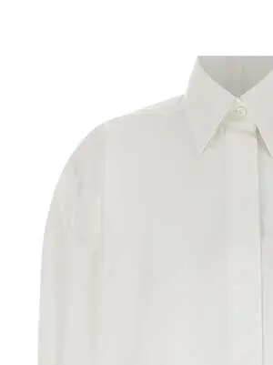 Givenchy Asymmetrical Shirt With French Cuffs - White