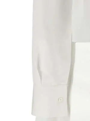 Givenchy Asymmetrical Shirt With French Cuffs - White