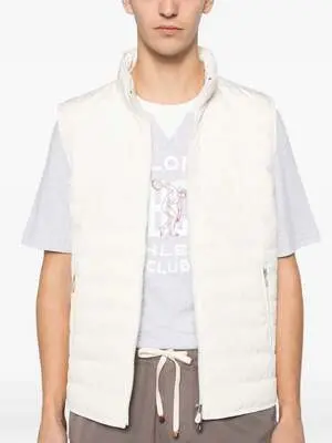 Brunello Cucinelli Sleeveless Jacket - Multicolor