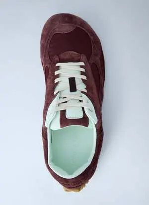 Bottega Veneta Orbit Flash Suede Sneakers - Multicolor