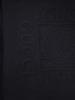 Gucci Cotton Sweatshirt With Embossed Logo