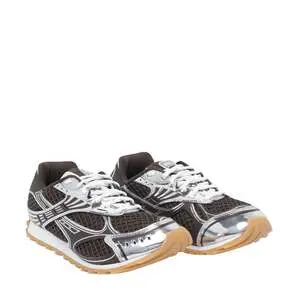 Bottega Veneta Orbit Sneakers - Silver