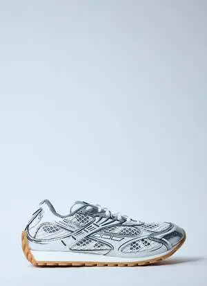 Bottega Veneta Orbit Sneakers - Silver