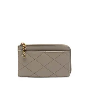 Saint Laurent Grey Wallets & Purses - Gray