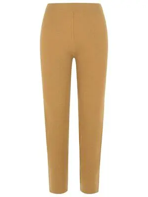 Max Mara Cashmere Blend Trousers - Cream