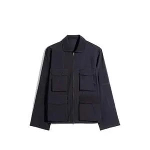 LEMAIRE Cotton Military Jacket - Blue