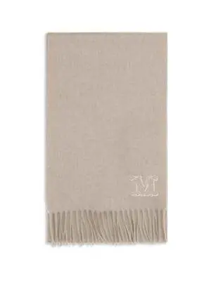 Max Mara Dalia Cashmere Scarf - Cream