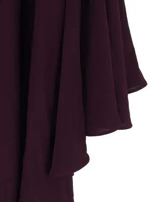 Alaïa Long Asymmetrical Viscose Dress