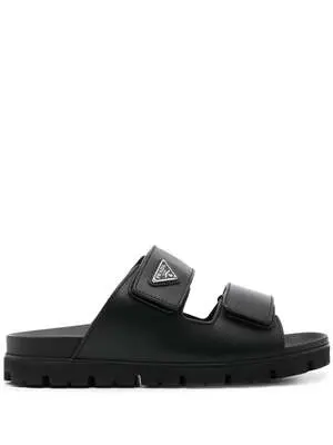 Prada Mid Calf Sandals For Men