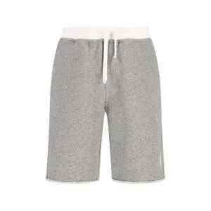 Brunello Cucinelli Cotton Linen Blend Logo Detail Shorts