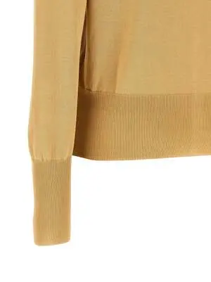 VIVIENNE WESTWOOD Bea Embroidered Orb Logo Cotton Cardigan - Cream