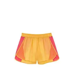 Saint Laurent Panelled Cupro Shorts