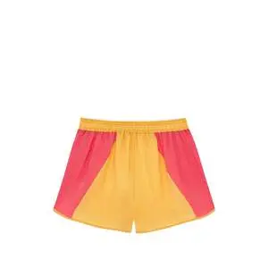 Saint Laurent Panelled Cupro Shorts