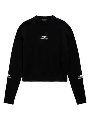 Balenciaga Wool Knitted Ski Crewneck