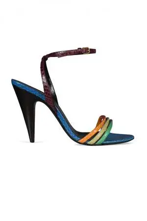 Saint Laurent Liya Sandals - Multicolor