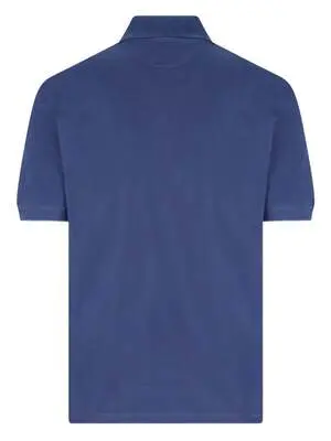 Brunello Cucinelli Short Sleeve Polo Shirt With Logo - Multicolor