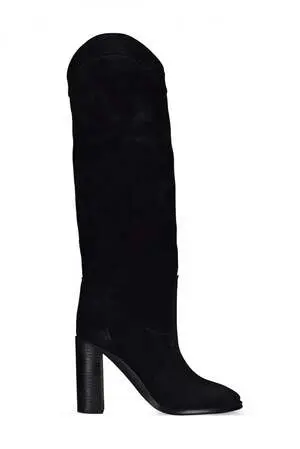 Saint Laurent Kate Boots - Black