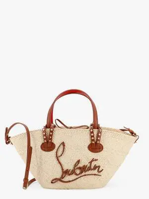 CHRISTIAN LOUBOUTIN Cabata Raffia Handbag - Multicolor
