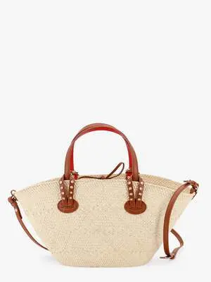 CHRISTIAN LOUBOUTIN Cabata Raffia Handbag - Multicolor