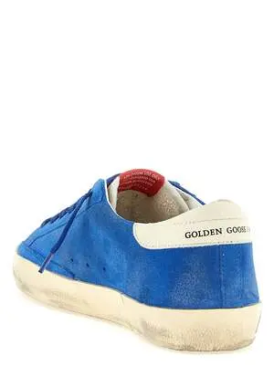 GOLDEN GOOSE Superstar Suede Sneakers - Blue
