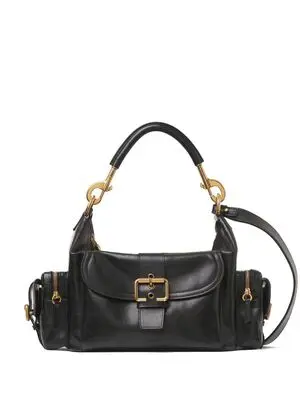 Chloé Shiny Leather Camera Bag - Black