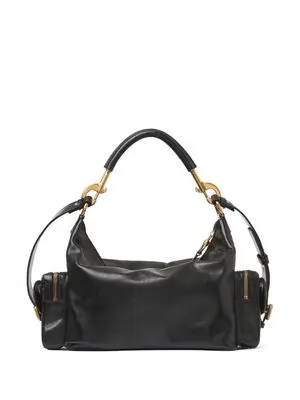 Chloé Shiny Leather Camera Bag - Black