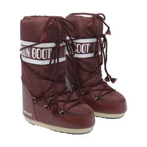 Moon Boot Icon Nylon Knee-high Boots - Red