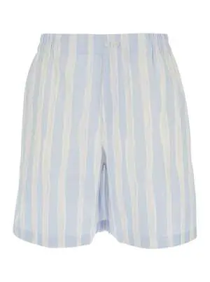Jacquemus Le Short Calecon Striped Cotton Shorts - Multicolor