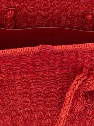 Jacquemus Le Turismo Raphia Shoulder Bag - Red