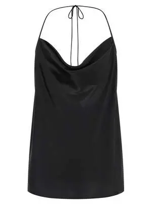 Silk Halter Neck Dresses